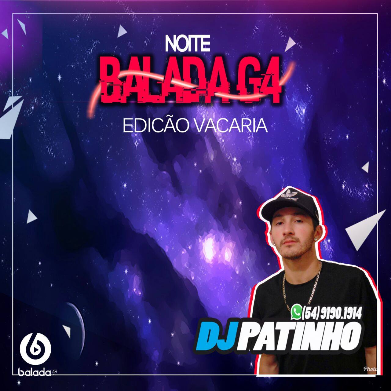 CD Noite Balada G4 - Edicao Vacaria - Balada G4