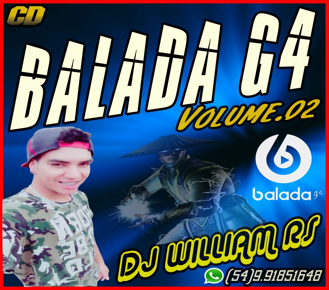CD Balada G4 Volume.02 By Dj William RS - Balada G4