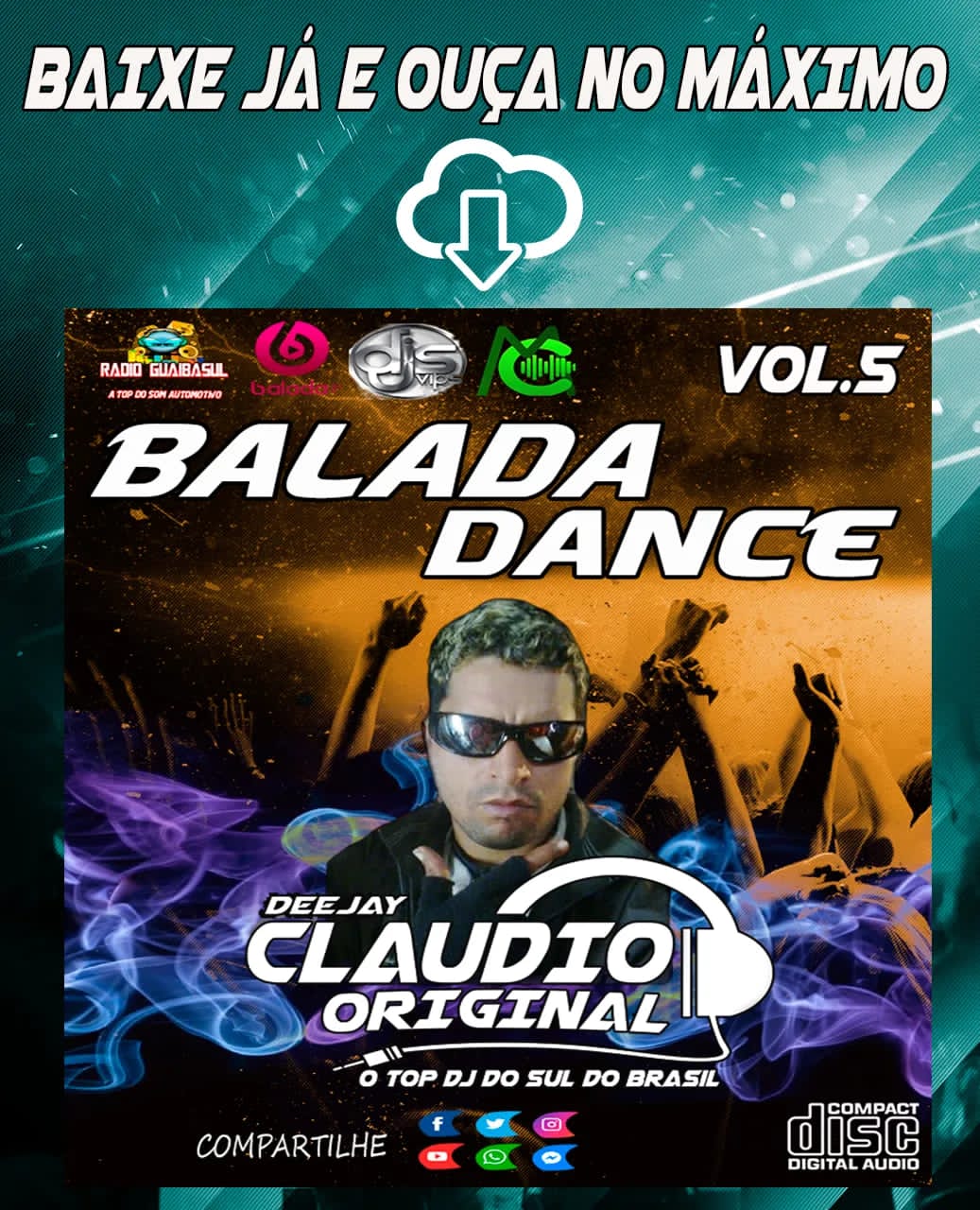 CD BALADA DANCE VOL 5 - Balada G4