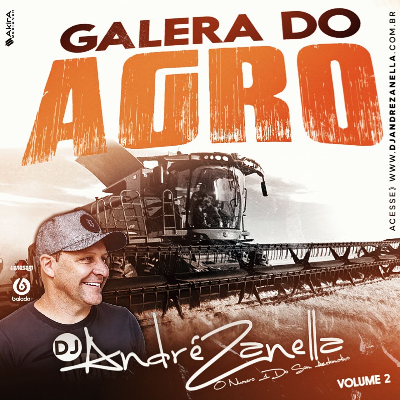 CD GALERA DO AGRO VOLUME 2 SERTANEJO - Balada G4