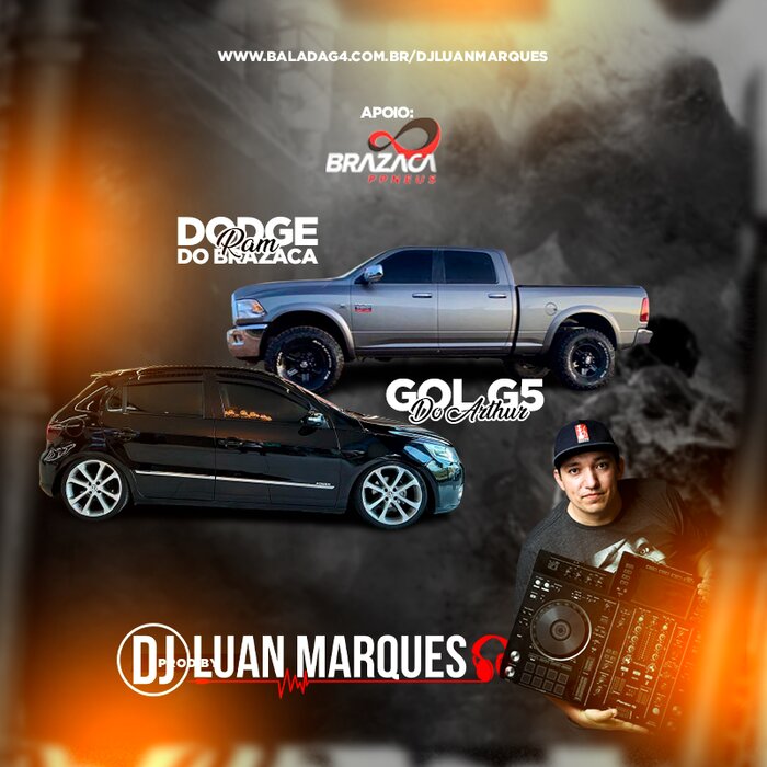 Dodge Ram do Brazaca e Gol g5 do Arthur - Balada G4
