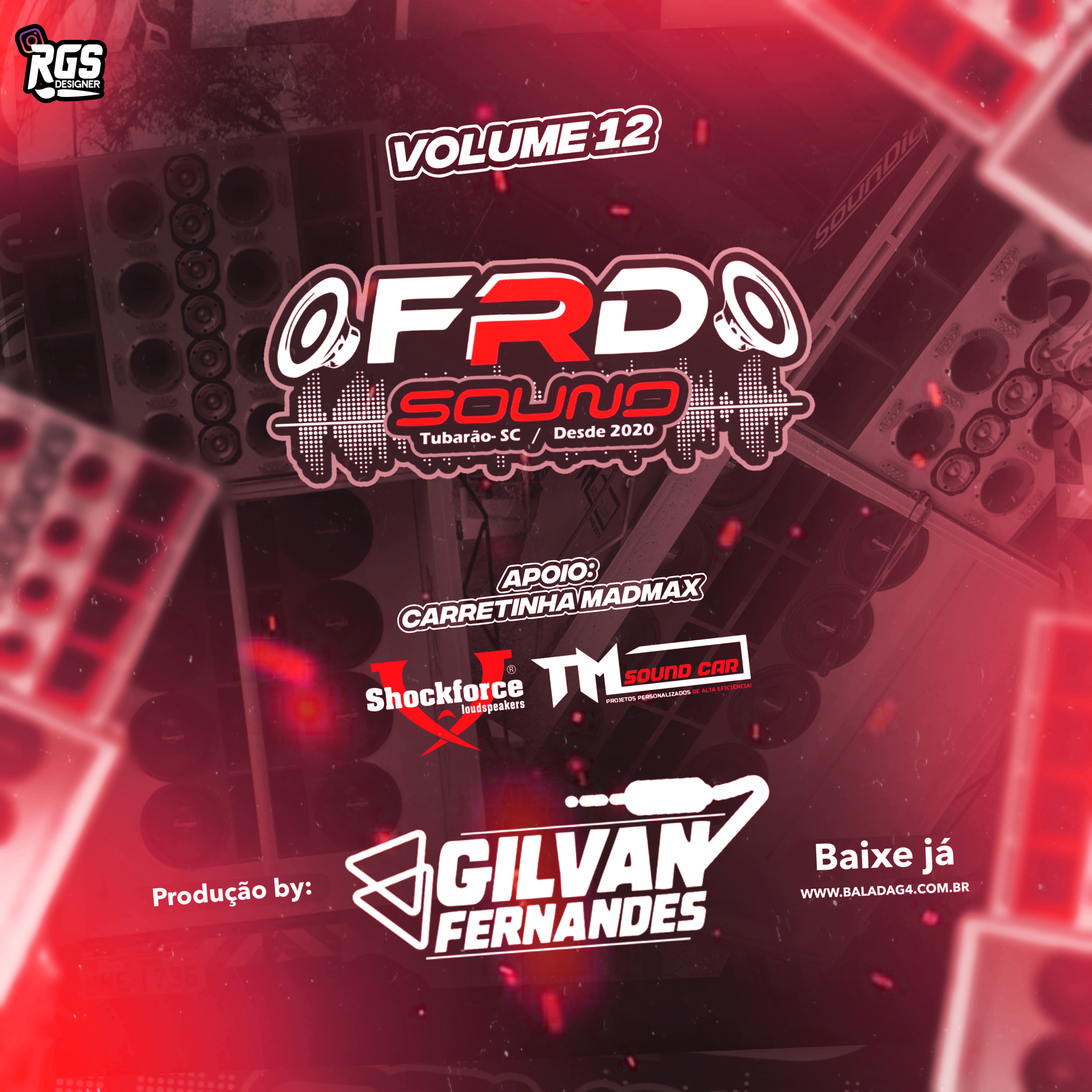 FRD SOUND Vol 12 - DJ Gilvan Fernandes - Balada G4