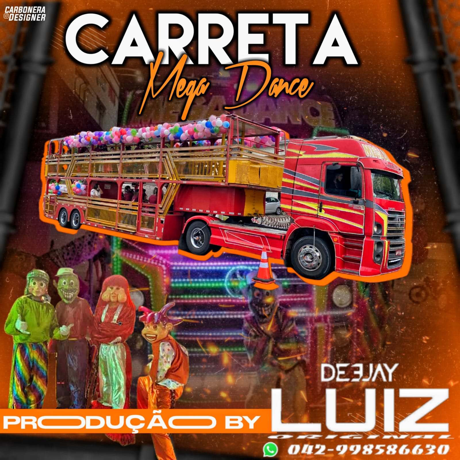 CARRETA MEGA DANCE part2 - Balada G4