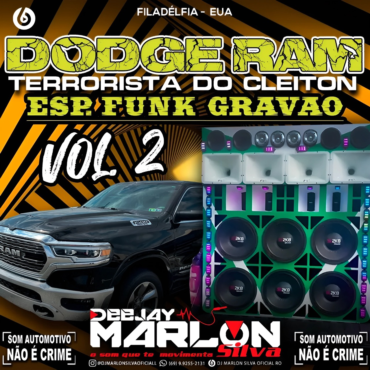 CD DODGE RAM TERRORISTA ESP-FUNK GRAVAO - Balada G4