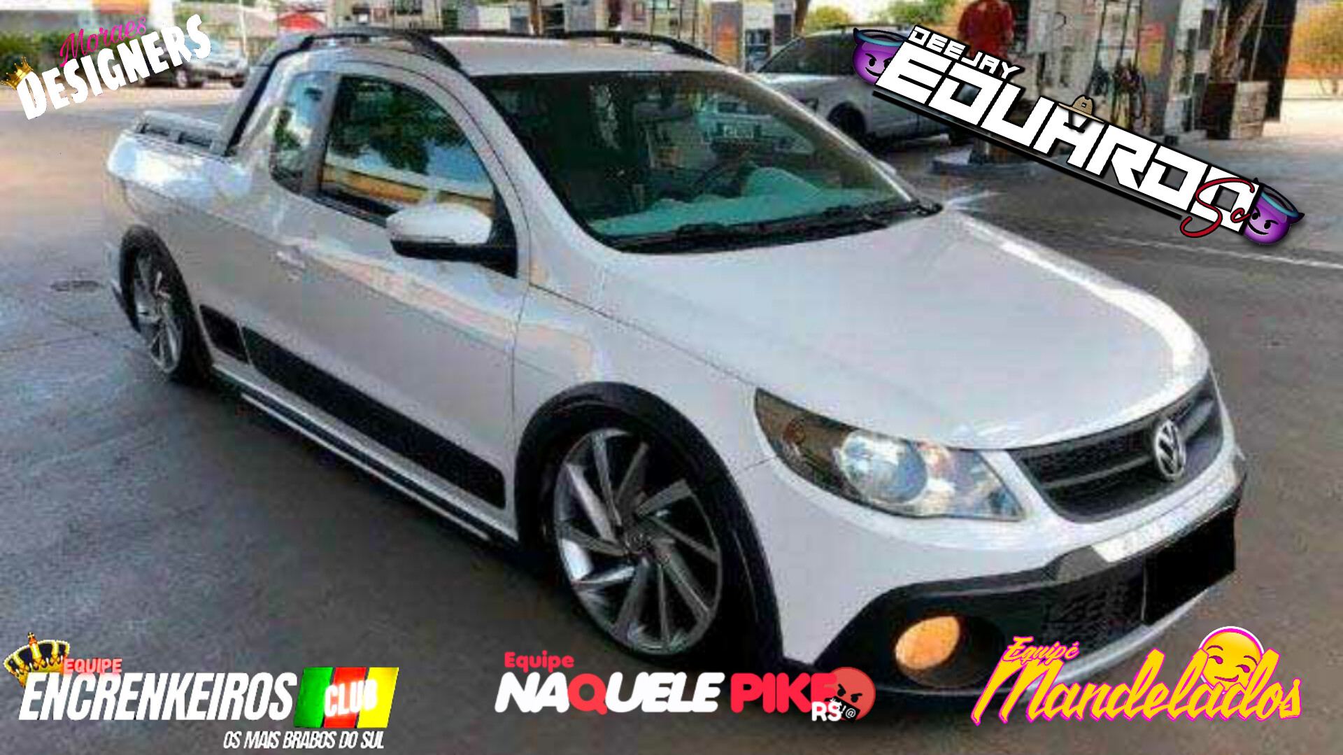 Meganejo ela pirou na Dodge Ram - Balada G4