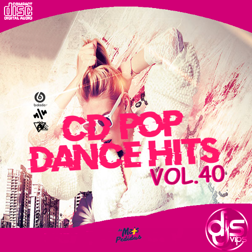 CD Pop Dance Hits Vol.40 - DJ Helio De Souza 2019 - Balada G4