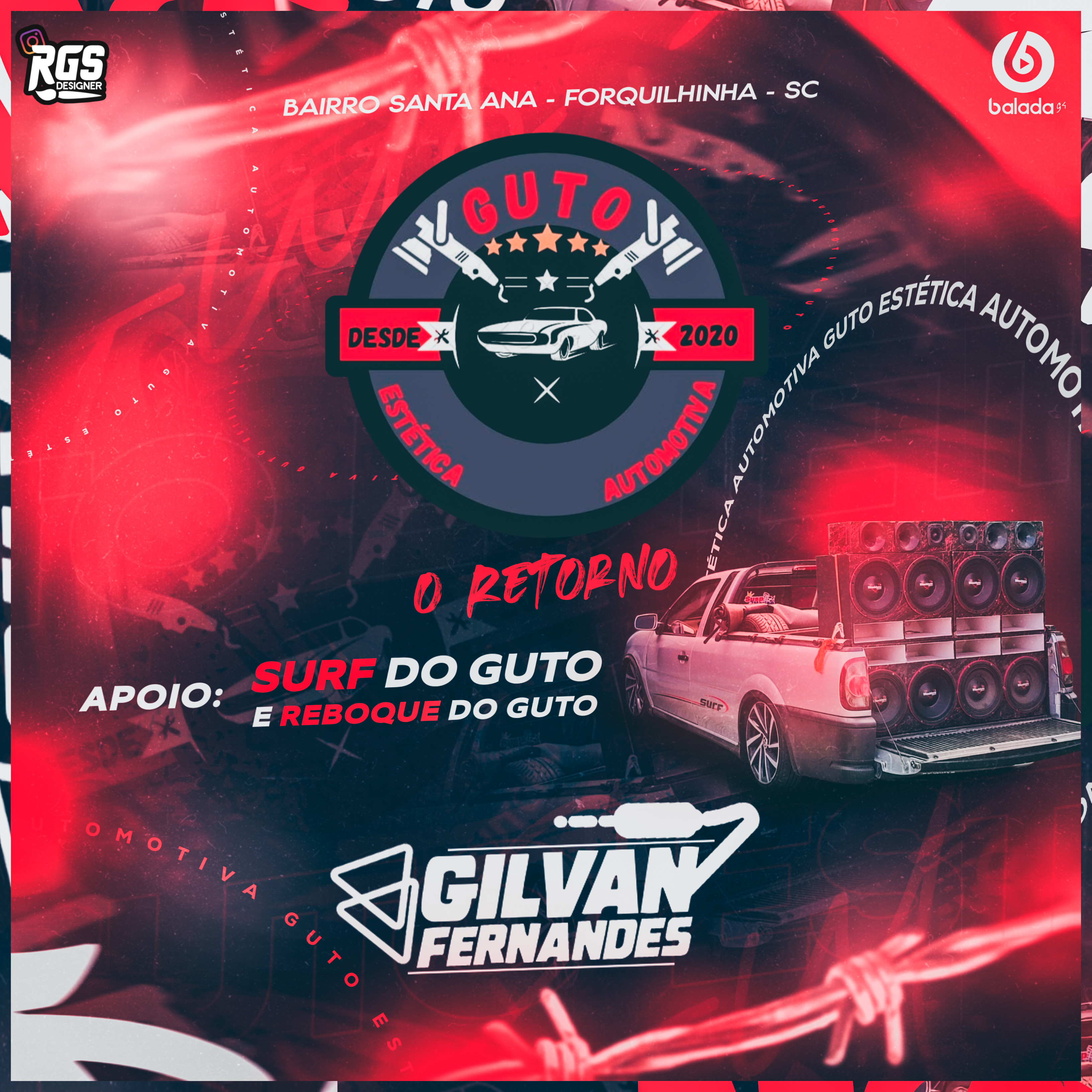 Guto Estetica Automotiva - O Retorno - Balada G4