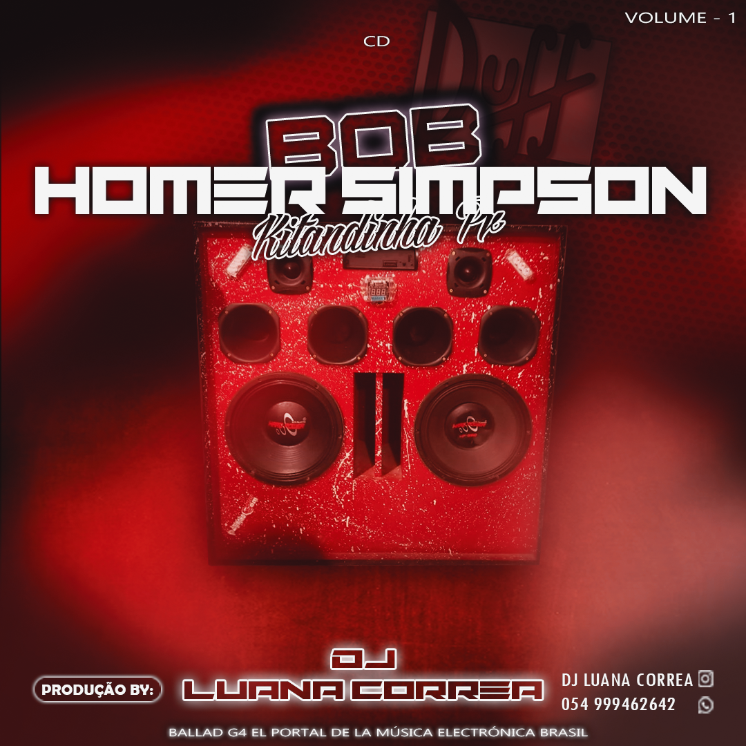 CD BOB HOMER SIMPSON 2024 - Balada G4