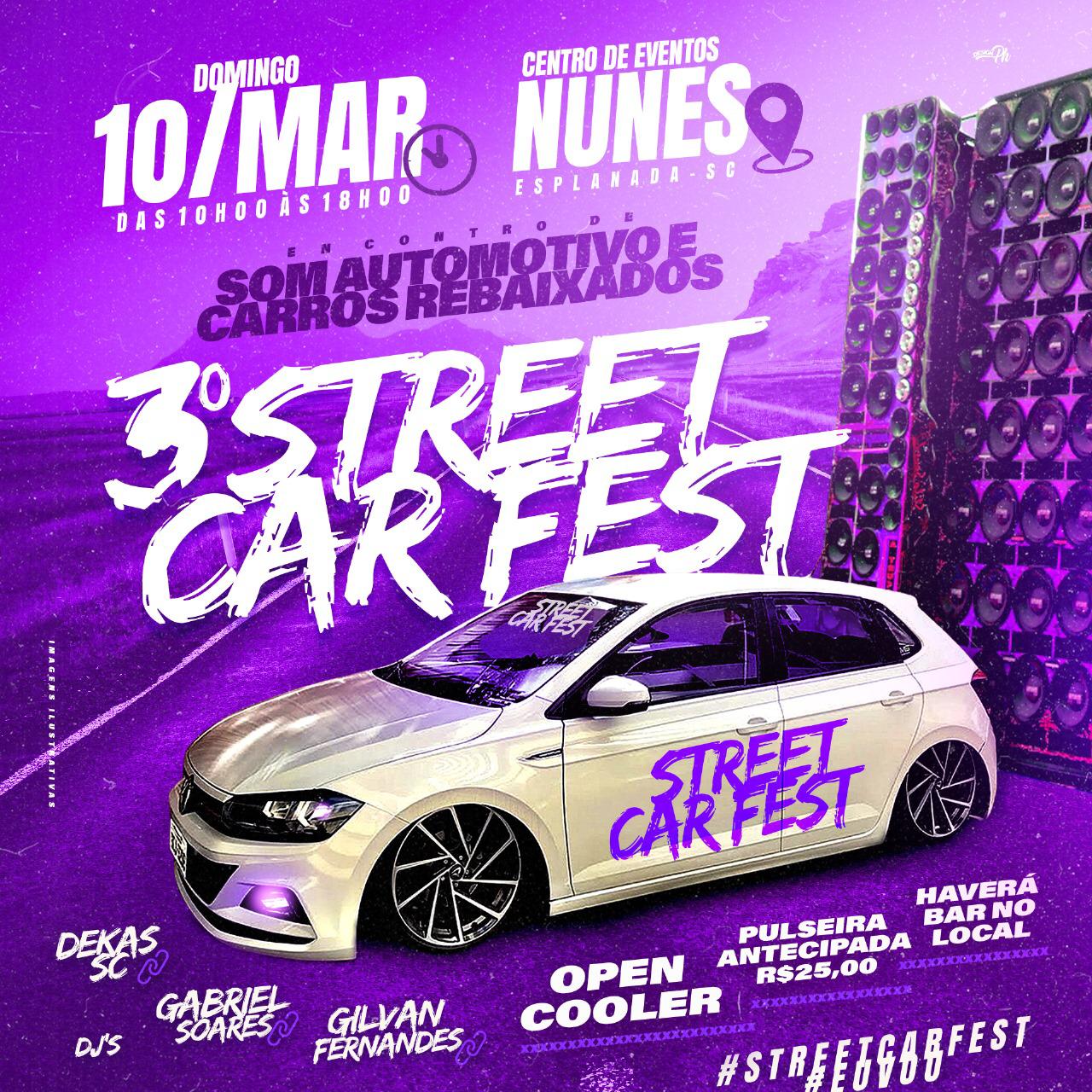 STREET CAR FEST 3 EDICAO - Balada G4