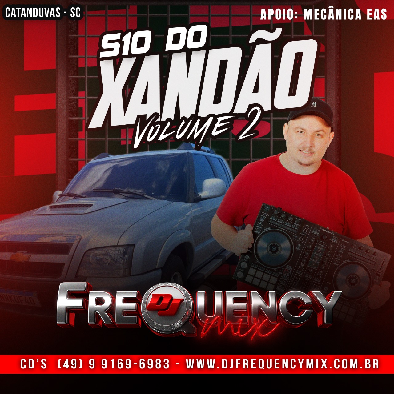 CD S10 do Xandao Vol2 - DJFrequencyMix - Balada G4