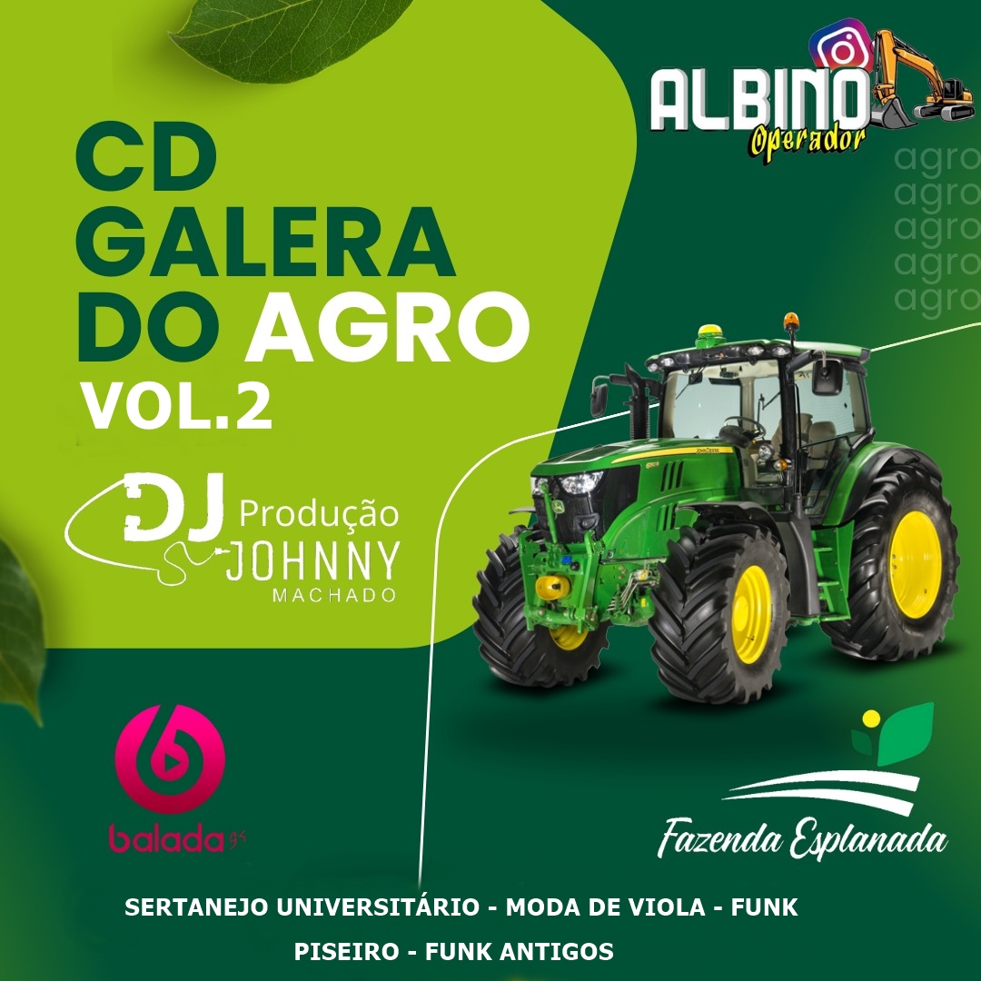 CD GALERA DO AGRO VOLUME 2 2024 - Balada G4