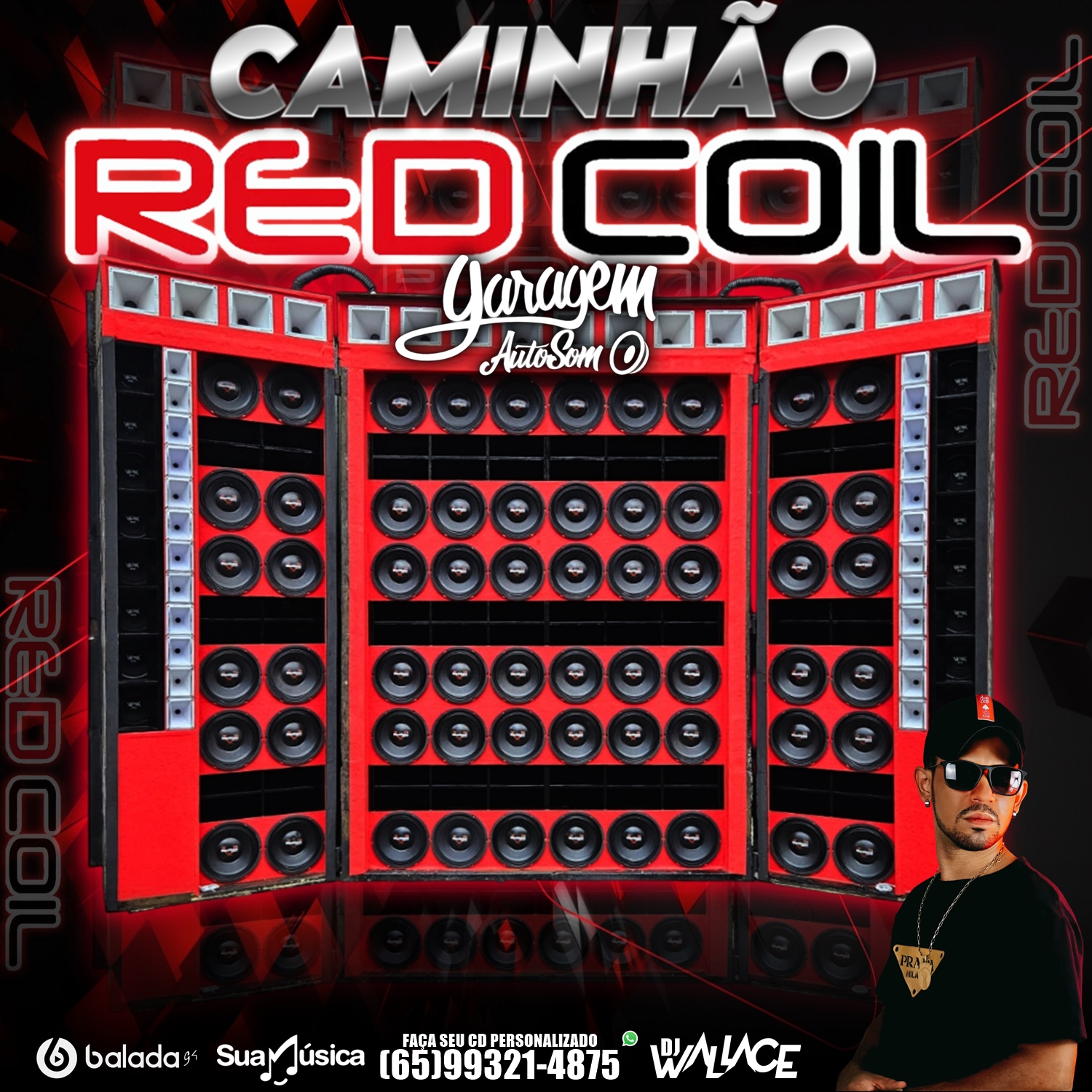 CAMINHAO RED COIL DJ WALLACE - Balada G4