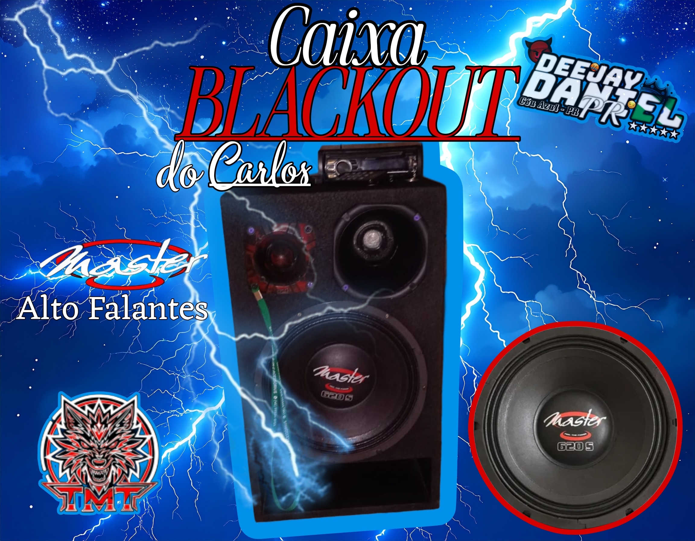 CD-01 Caixa BLACKOUT - Balada G4