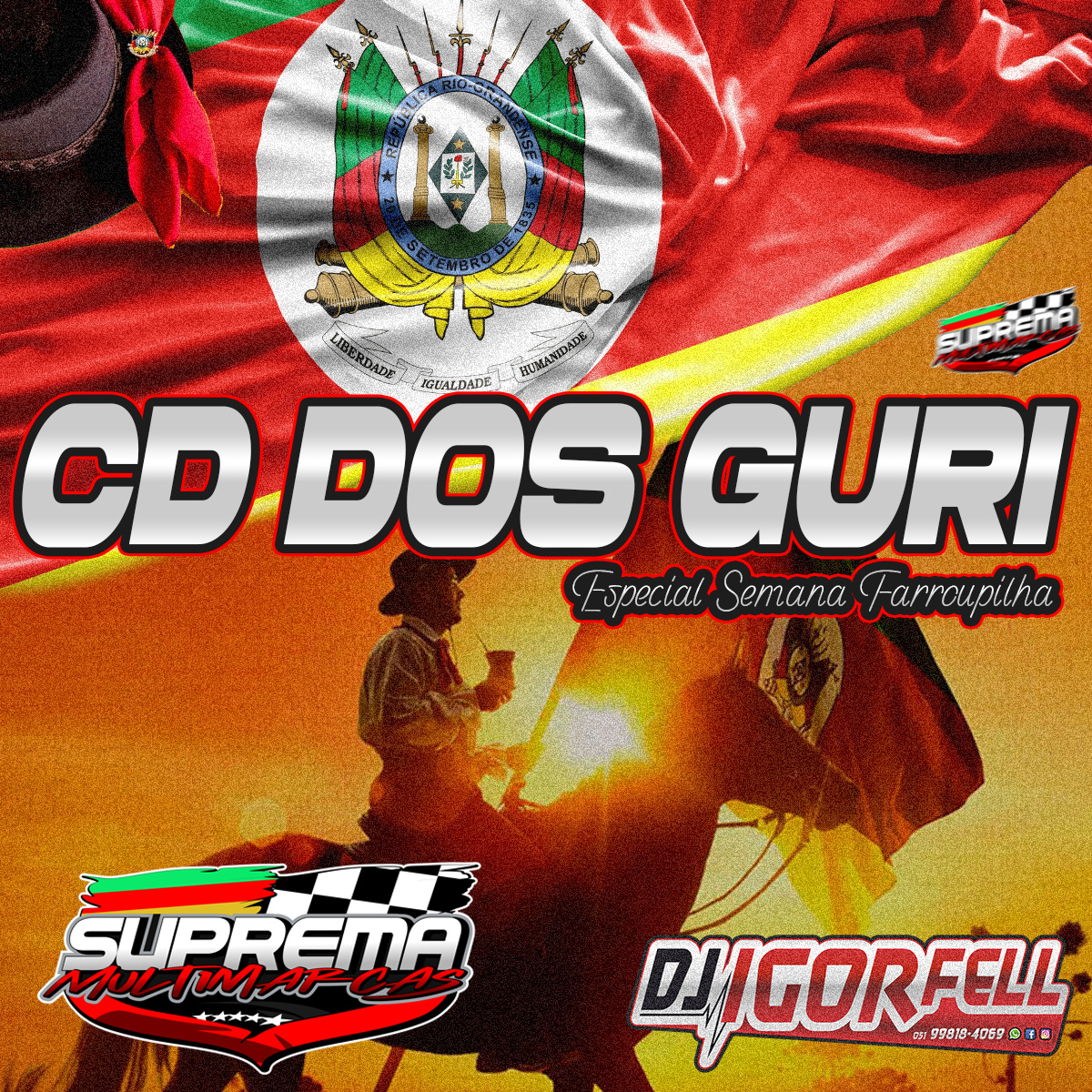 Cd Dos Guri Especial Semana Farroupilha - Balada G4