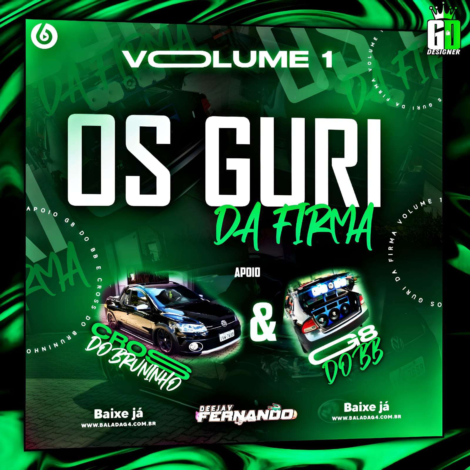 CD OS GURI DA FIRMA VOL.1 - Balada G4