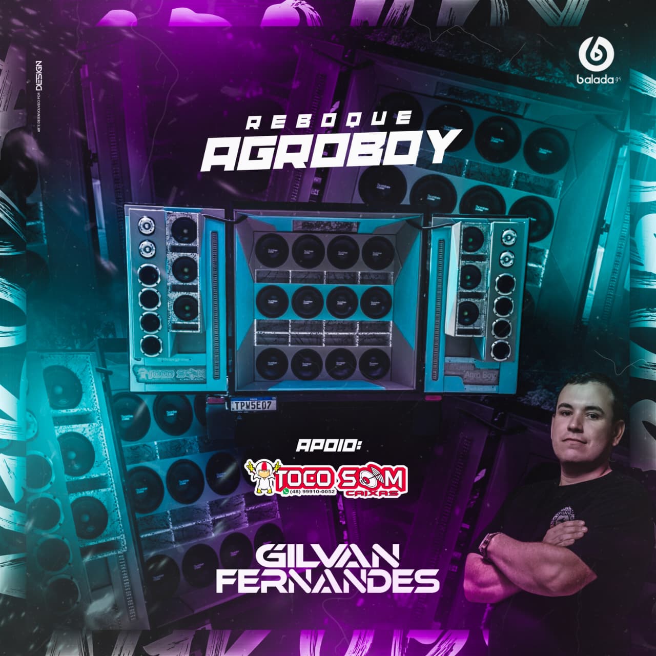 Reboque Agroboy - DJ Gilvan Fernand - Balada G4