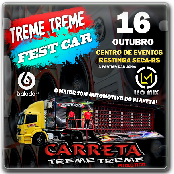 Cd Treme Treme Fest Car Carreta Treme Treme By Dj - Balada G4