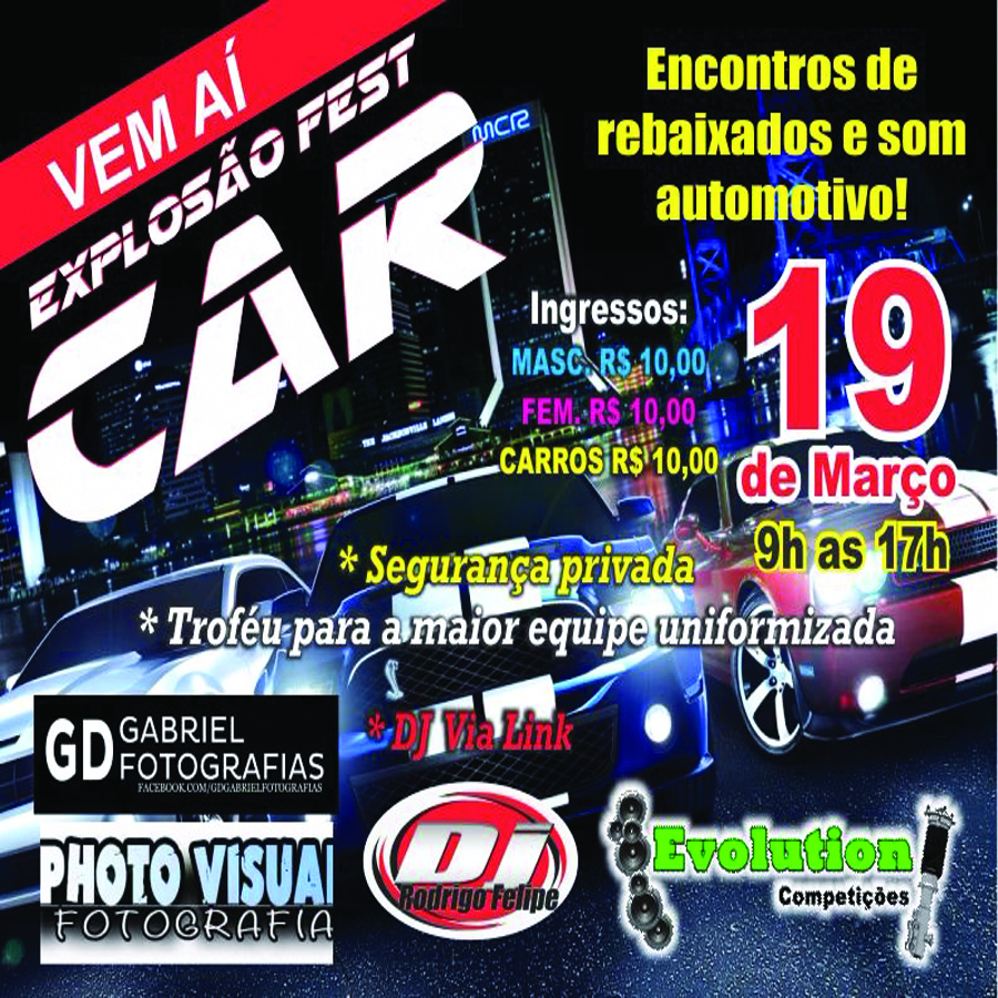 046 - Cd Explosao Fest Car - Alvorada RS - Balada G4